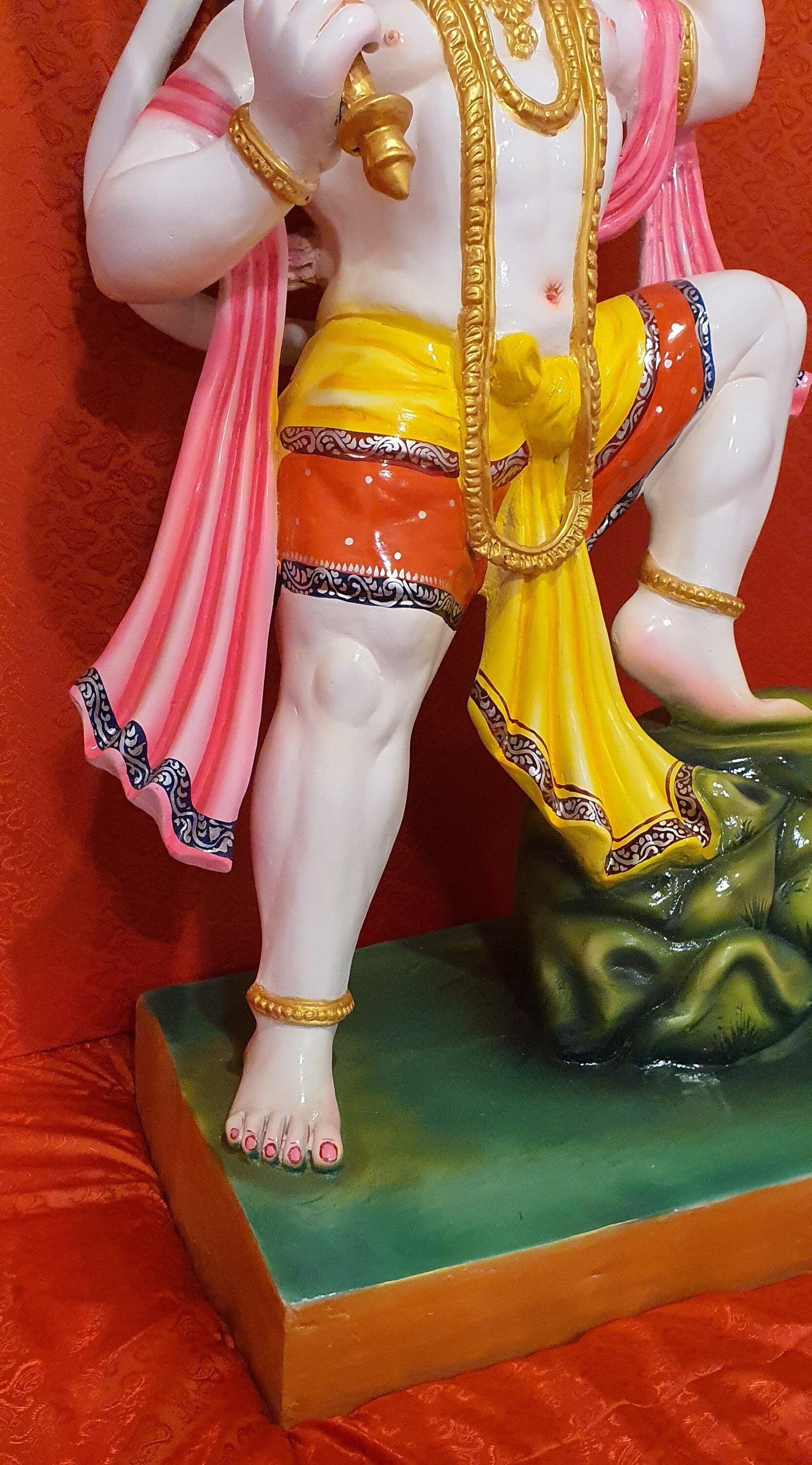 Rare Custom Extremely Large Lord Hanuman / Bajrangbali Statue – VIP ...