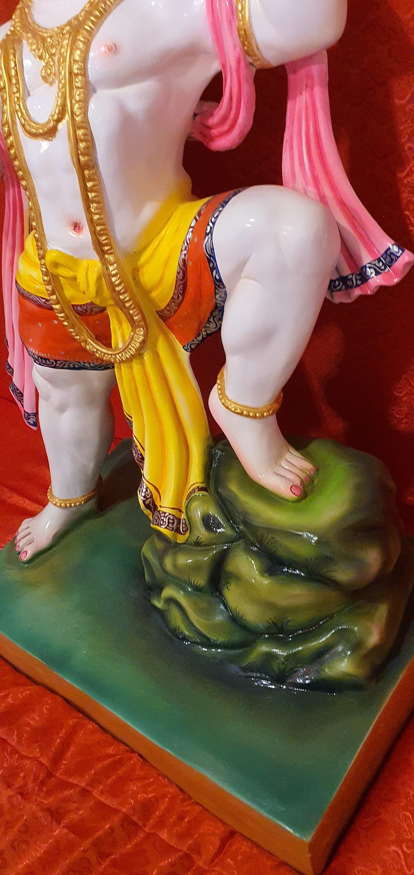 Rare Custom Extremely Large Lord Hanuman / Bajrangbali Statue – VIP ...